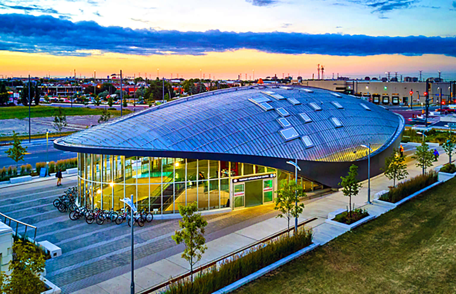 Vaughan Metropolitan Centre TTC Station » Benson Steel