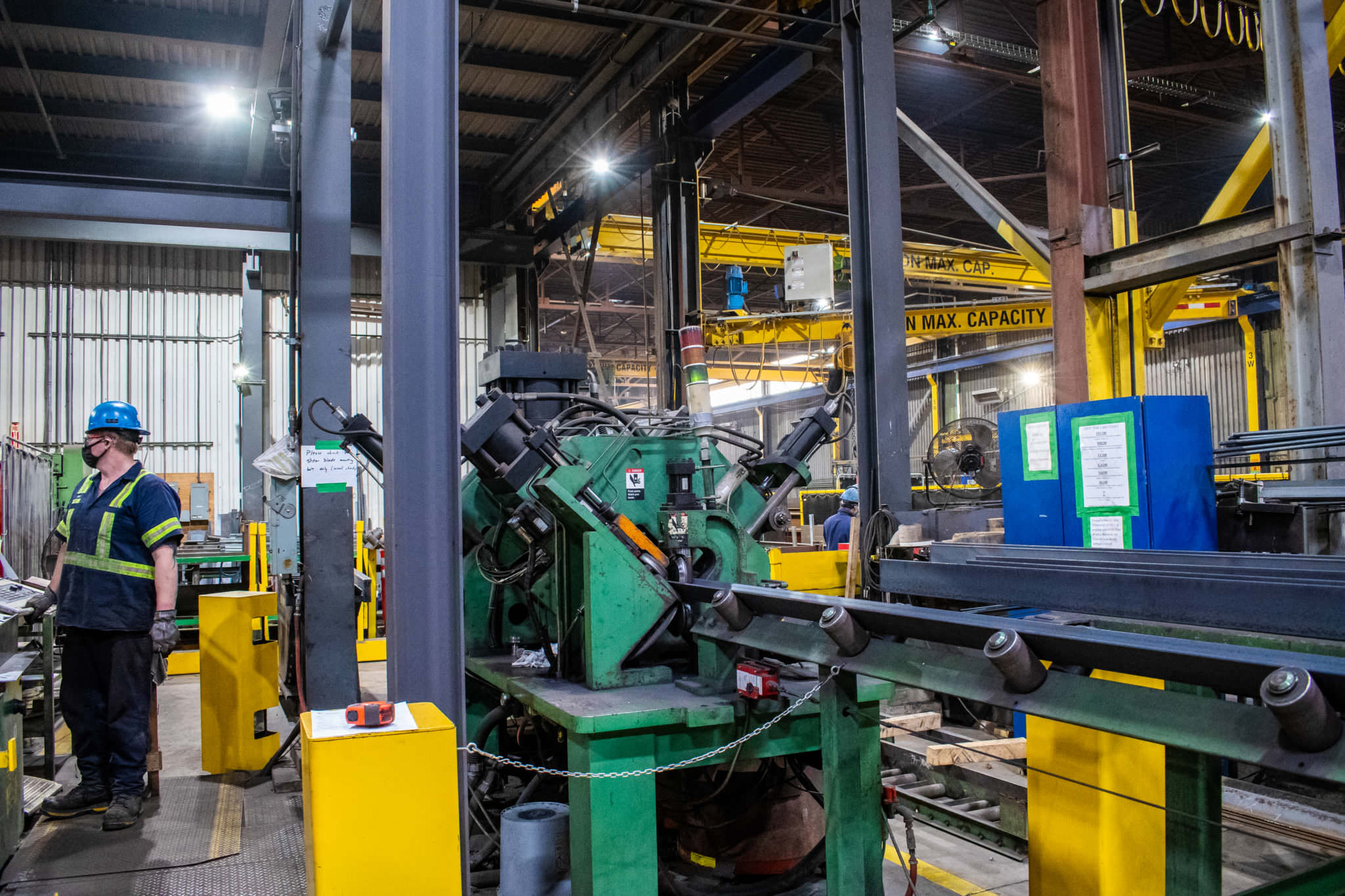 Our process capabilities & fabrication power » Benson Steel