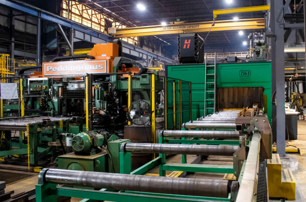 Our process capabilities & fabrication power » Benson Steel